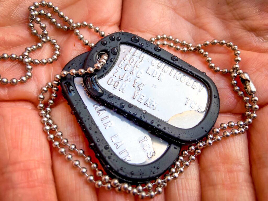TCS Military Dog Tags – Ted Coningsby