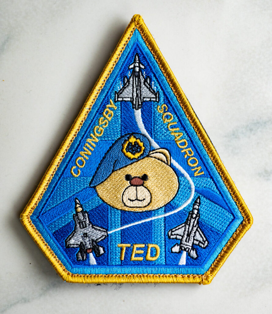 “BLUE SKIES” TCS SQUADRON PATCH – Ted Coningsby